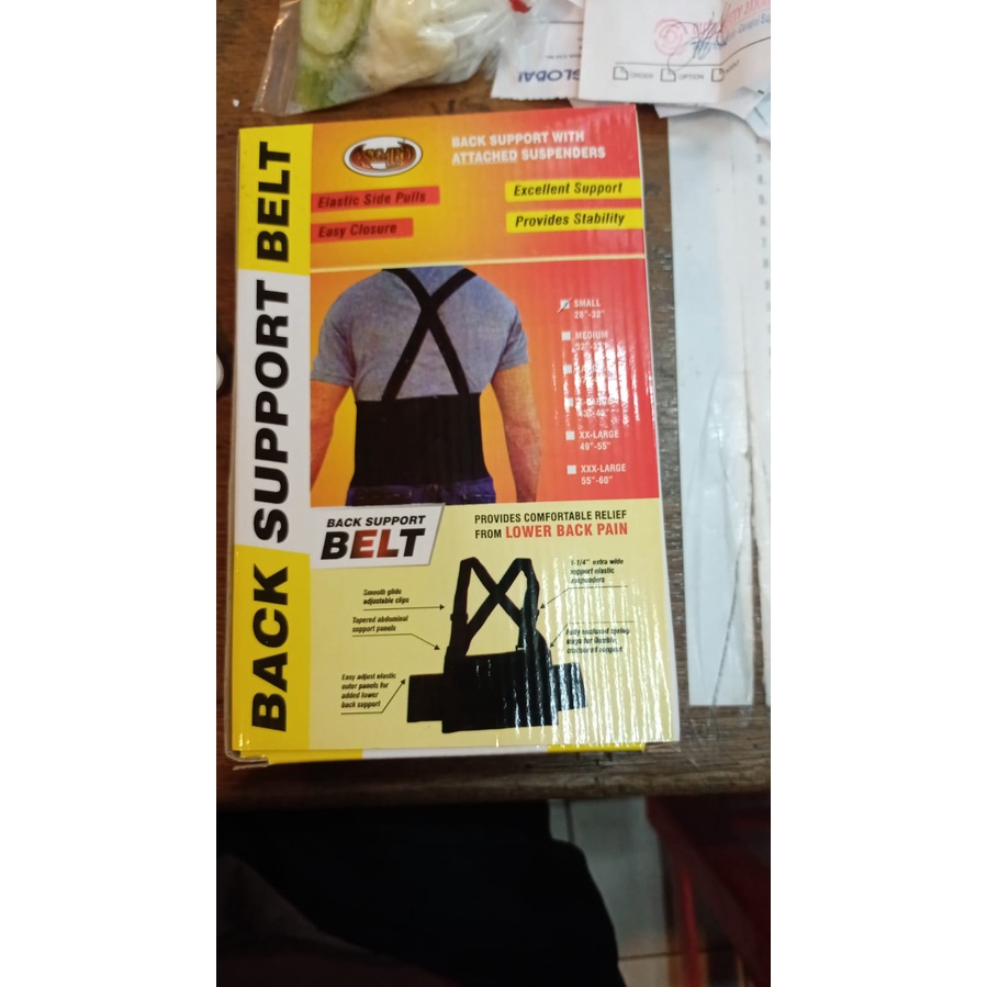 Jual Back Support Belt ASGARD BACK SUPPORT BELT | Shopee Indonesia