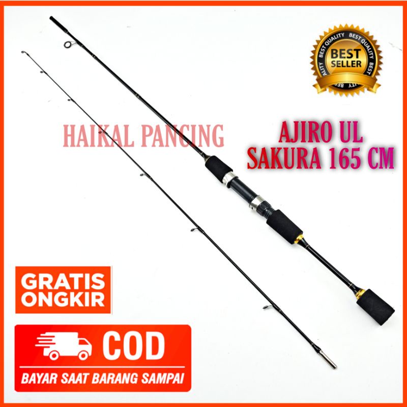 Jual joran ul ultralight ajiro sakura dps 165 cm | Shopee Indonesia