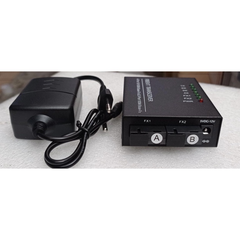 Jual Media Converter 2FO 4LAN 10/100 / 2sc 4rj45 Termasuk casing dan ...