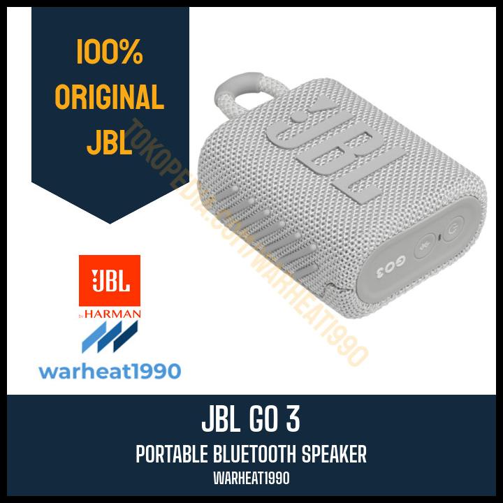 Jual Jbl Go 3 Portable Bluetooth Speaker Harman Kardon Go3 Original ...