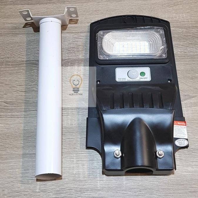 Jual Lampu Jalan Solar cell 50w + Tiang/Lampu Jalan/Solar Panel/PJU ...