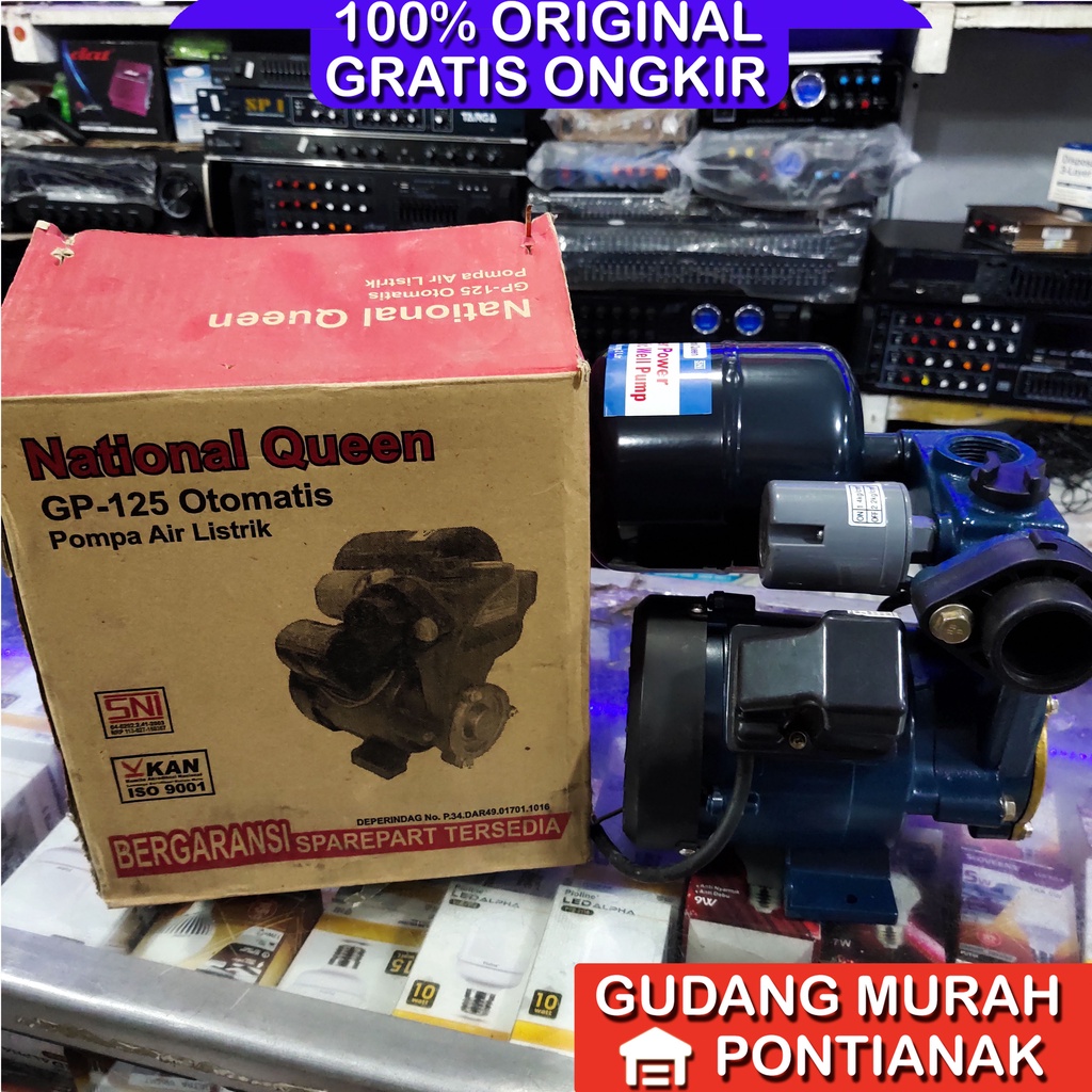Jual Pompa Air National Otomatis GP 125 | Shopee Indonesia