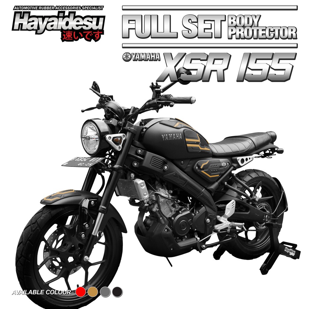 Jual Hayaidesu Body Protector XSR 155 Full Set Cover | Shopee Indonesia
