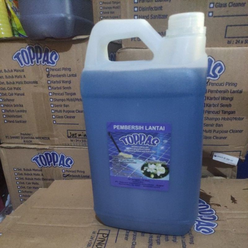 Jual Toppas Pembersih Lantai Semua Varian Jasmine Green Tea Lavender ...