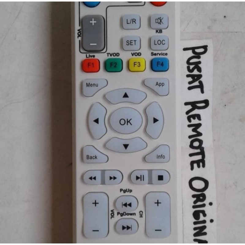 Jual REMOT REMOTE RECEIVER INDIHOME SPEEDY PLAY MEDIA ZTE SEPERTI ...