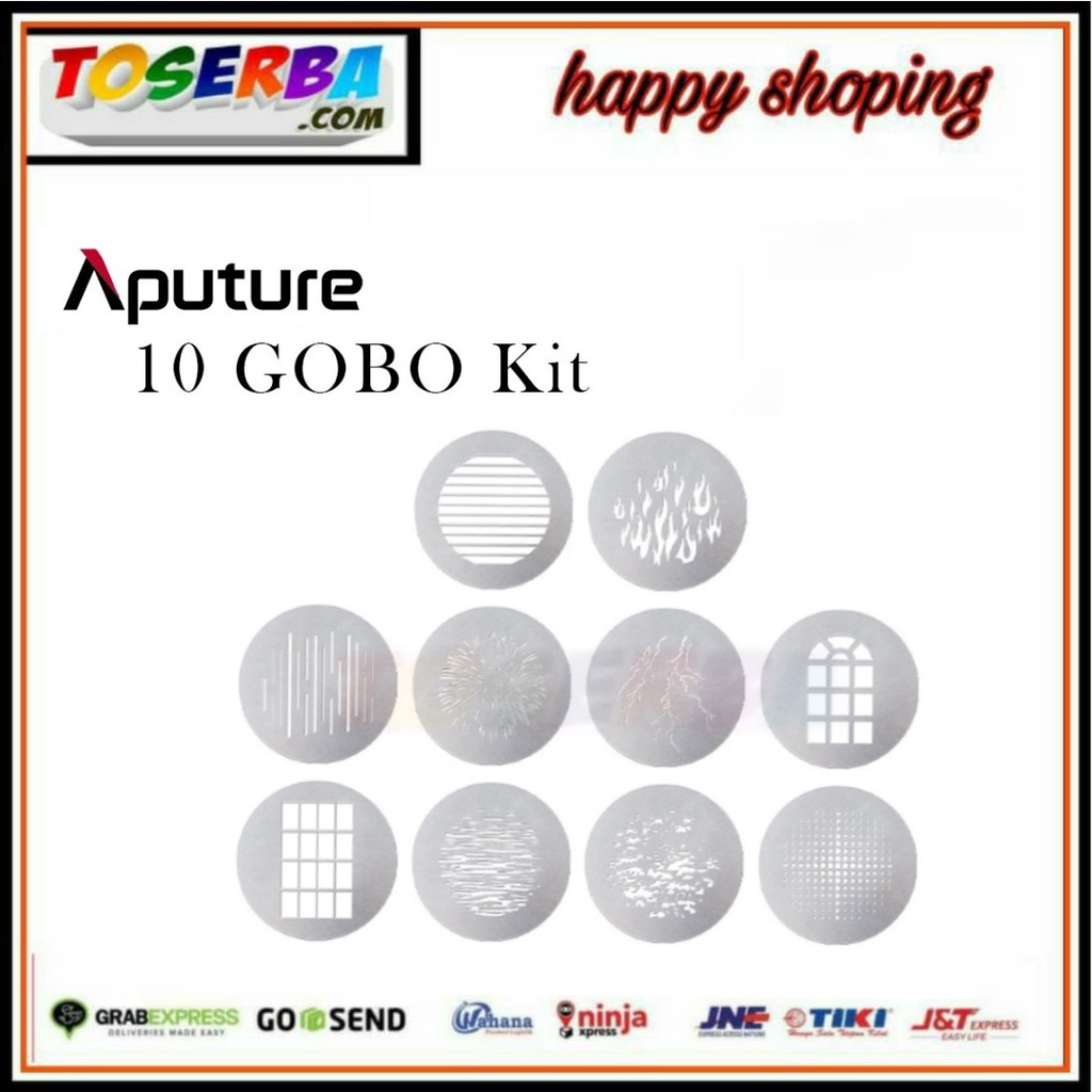 Jual Aputure 10 Gobo Kit | Shopee Indonesia