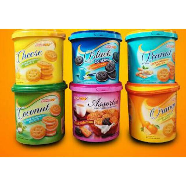 Jual BISKITOP KUE LEBARAN EMBER BULAT ASSORTED BUTTER COOKIES KUE ...