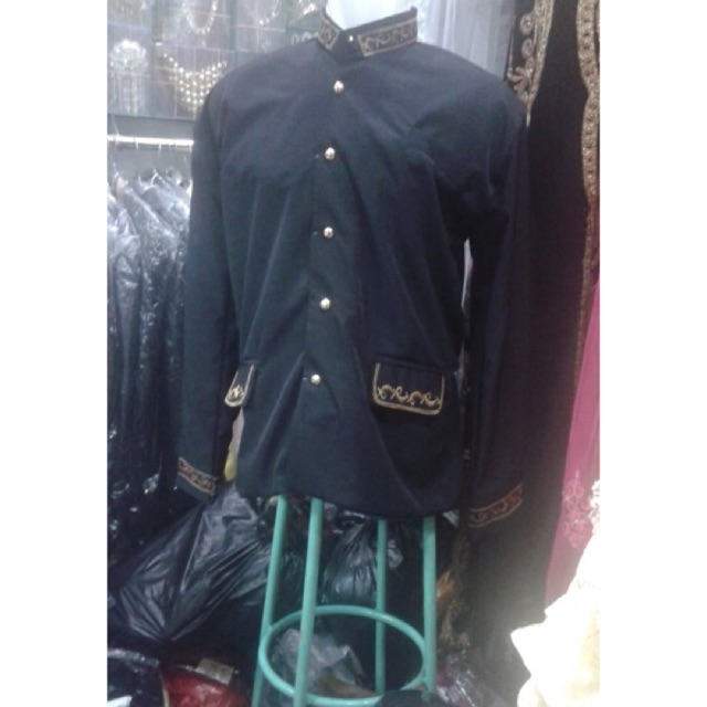 Jual Beskap sunda bordir hitam | Shopee Indonesia