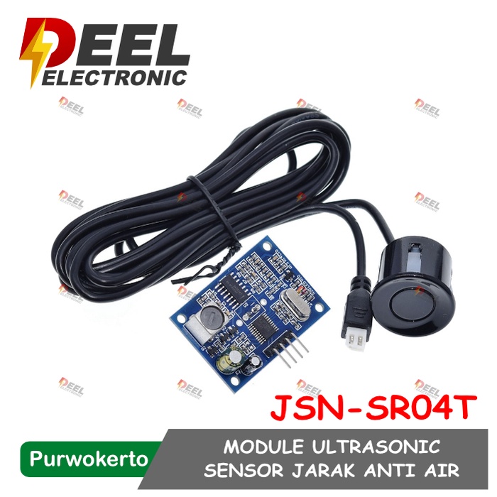 Jual MODULE SENSOR ULTRASONIC WATERPROOF JSN-SR04T SENSOR JARAK ANTI ...