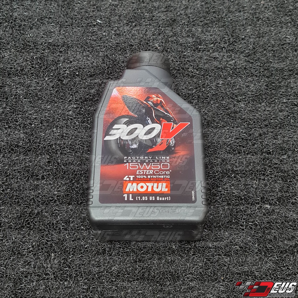 Jual Oli Mesin Motul 300V Factory Line Road Racing 15W50 1L ORIGINAL / Pelumas Motor | Shopee ...