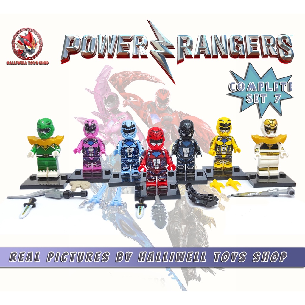 Jual Bricks Minifigures Mighty Morphin Power Rangers The Movie Polybag ...