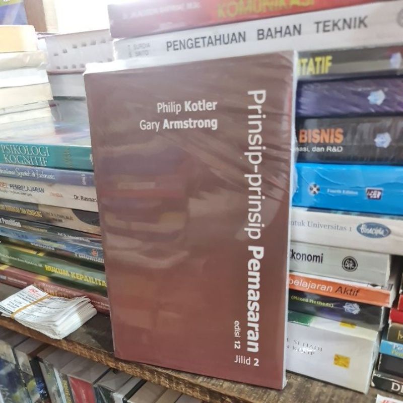 Jual Prinsip prinsip pemasaran jilid 2 edisi 12 by Philip Kotler Gary Amstrong | Shopee Indonesia