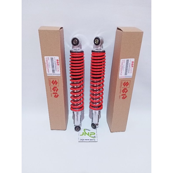 Jual Shockbreaker Shock breaker belakang Suzuki Shogun 125 SP FL merah ...