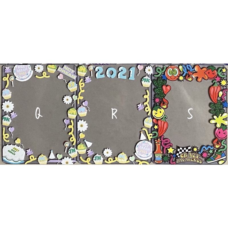 Jual [탑꾸] decorated toploader - nct dream sg 21 season greeting 2021 ...