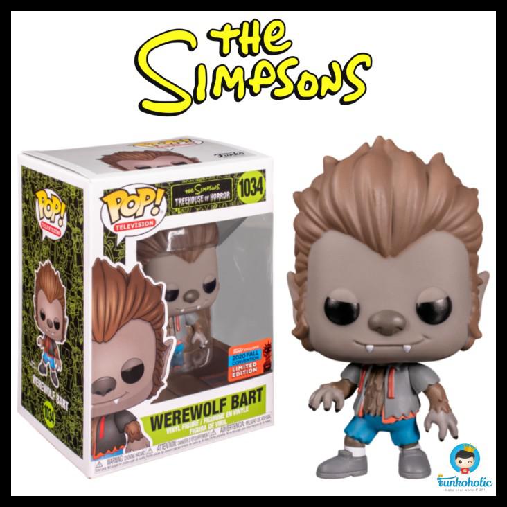 Jual Funko Pop! Simpsons Treehouse Of Horror - Werewolf Bart Nycc ...