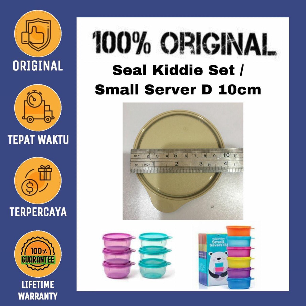 Jual Promo Seal / Tutup Kiddie Set atau Small Server Diameter 10 cm ...