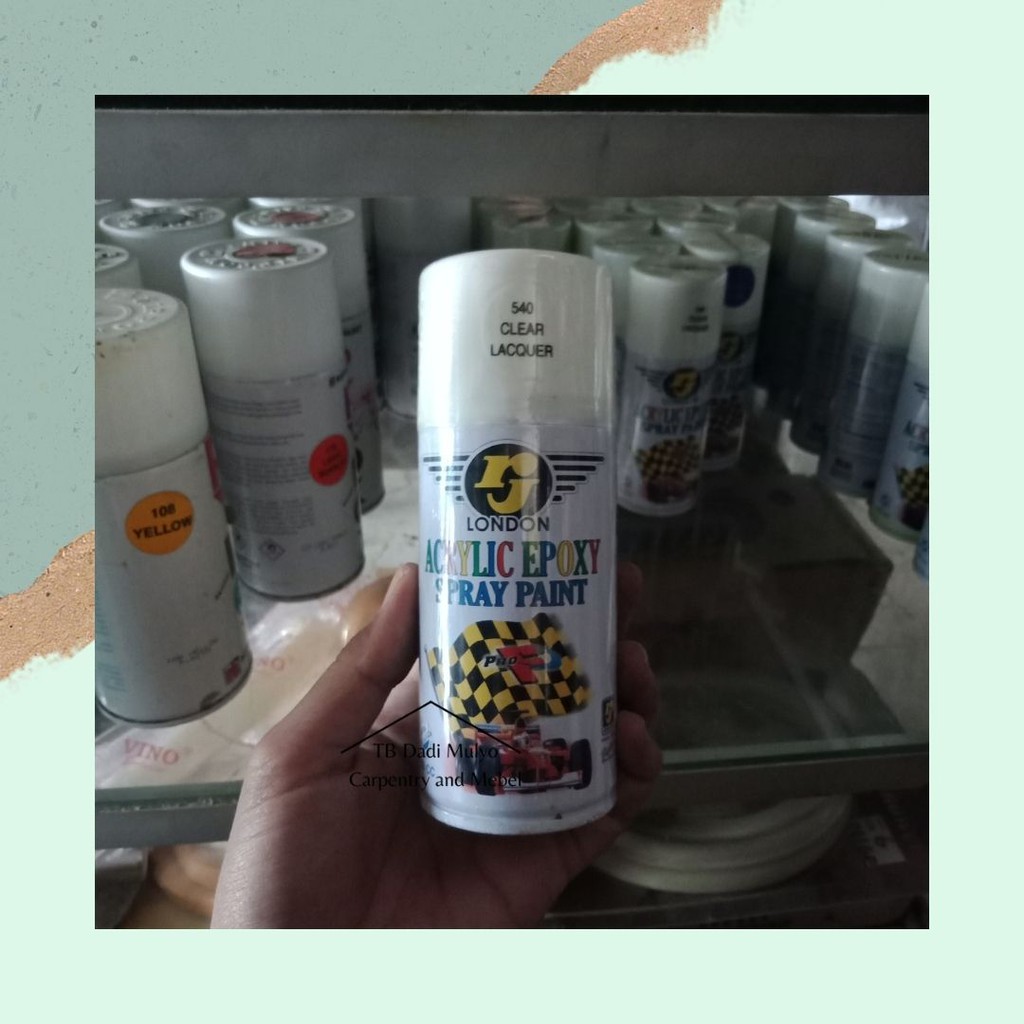 Jual Acrylix Epoxy Spray Paint / Pylox / Spray Cat / Pylox Clear ...