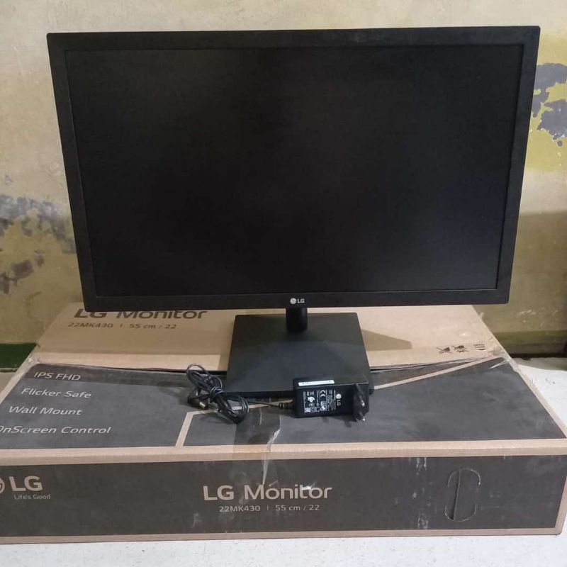 Jual MONITOR LED LG 22" IPS 1920x1080 HDMI 75Hz | Shopee Indonesia