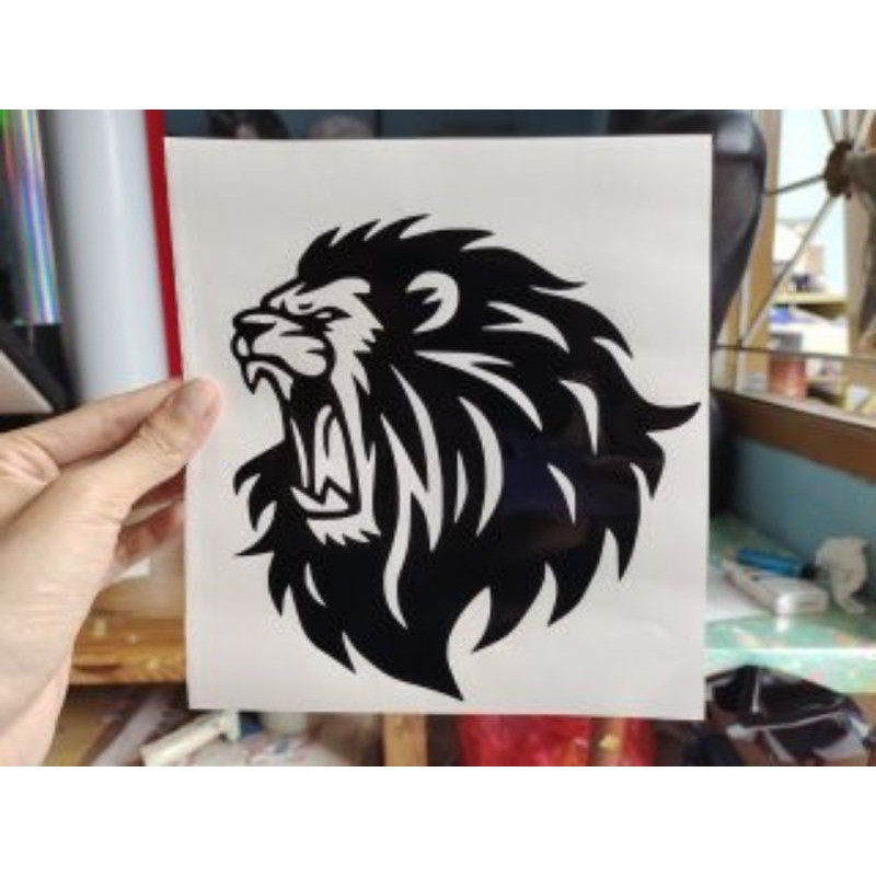 Jual STIKER SINGA UKURAN LAPTOP | STICKER CUSTOM ANIME BAND LOGO DLL ...