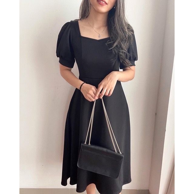 Jual Toply Shop Dres wanita Hyuna / Gaun wanita elegant pesta / pakaian wanita terbaru | Shopee ...