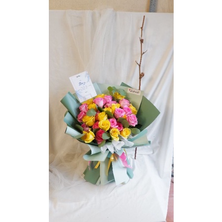 Jual Buket Bunga Mawar | Bunga Ulang Tahun | Bucket Bunga | Bunga ...