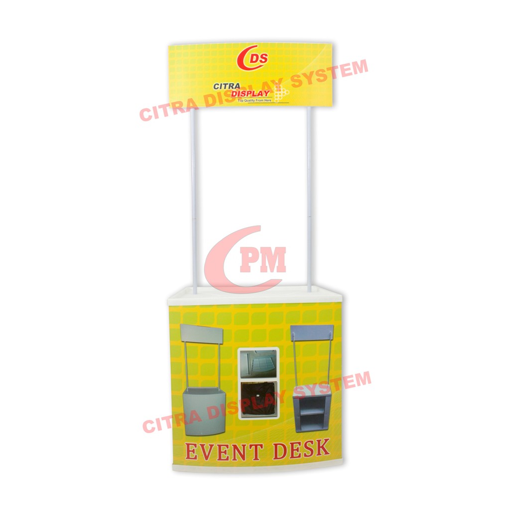 Jual Event Desk Economis/Meja Promosi/Portabel Both | Shopee Indonesia