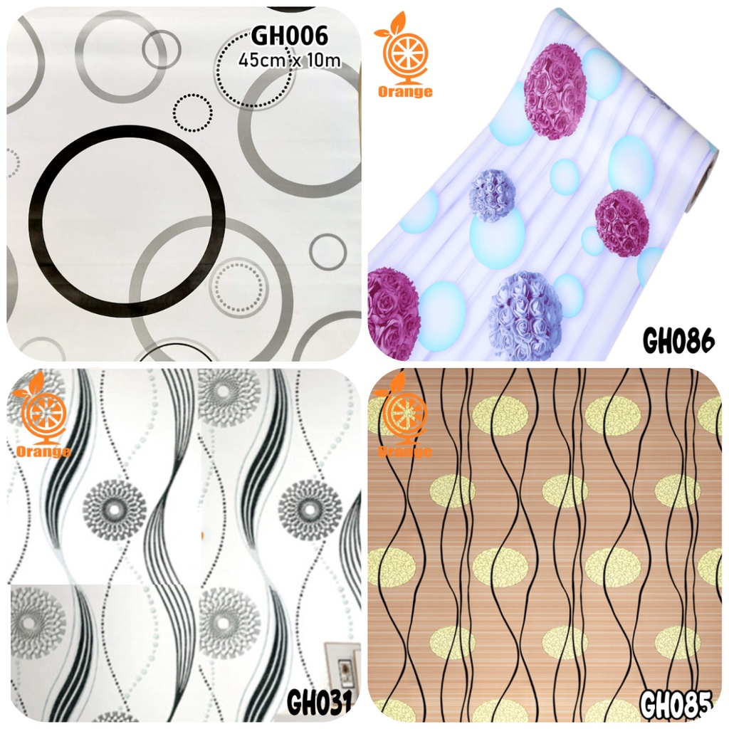 Jual Wallpaper Aestetic Stiker dekorasi dinding Wallstiker kamar tidur Wallpaper dinding ruang ...