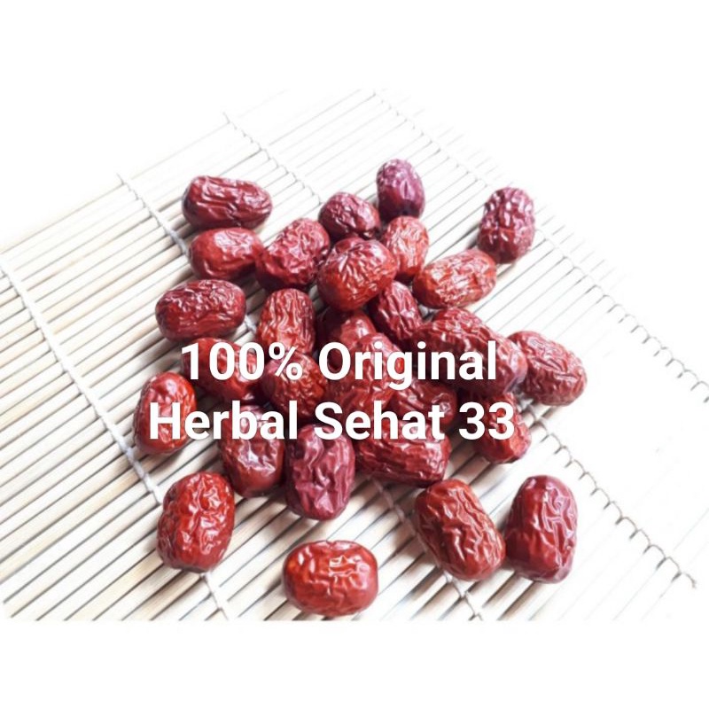 Jual ang co kurma merah red dates angco Hong Zao premium 500gr | Shopee ...