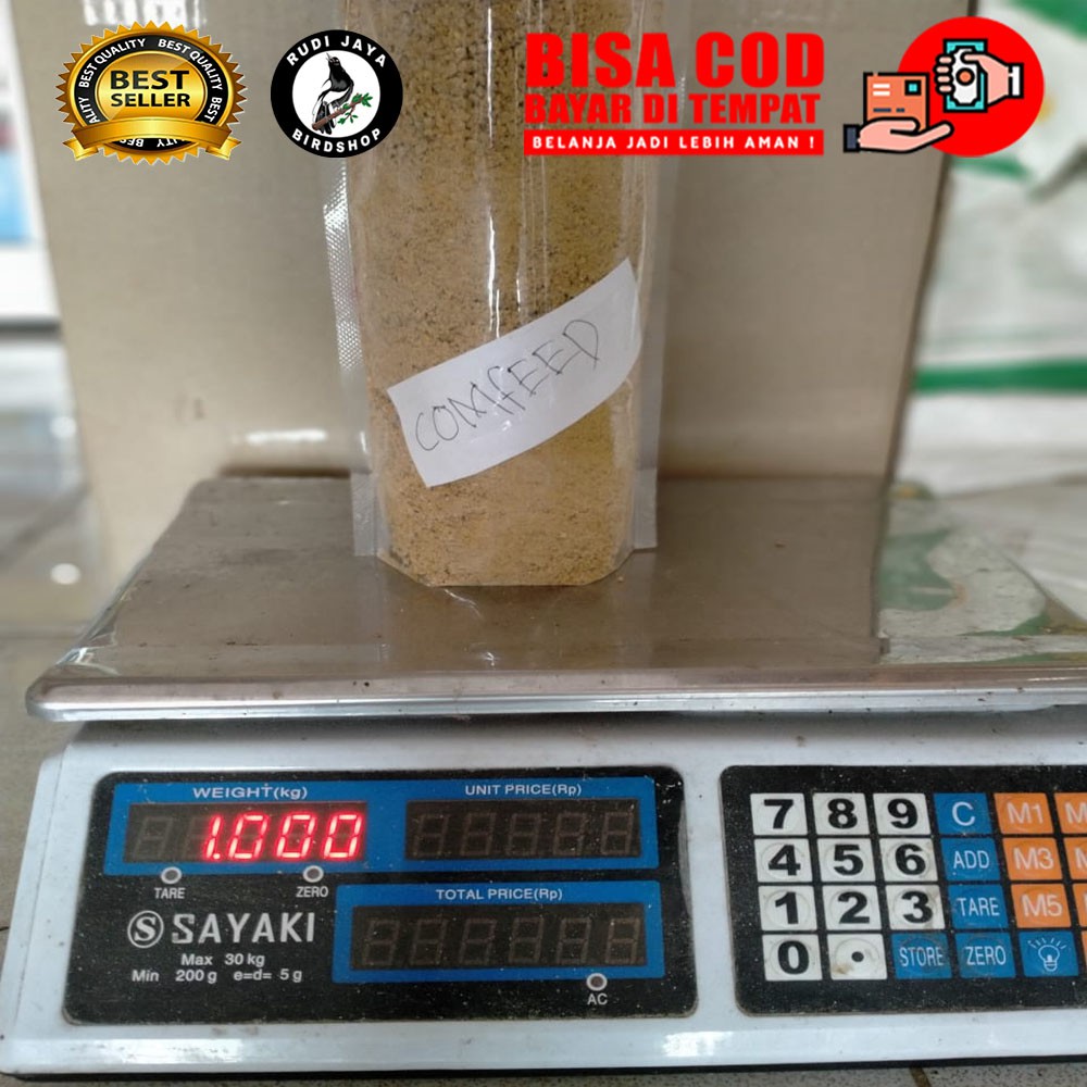 Jual BR BW COMFEED 1 KG BROILER CRUMBLE VOER PAKAN MAKANAN AYAM UNGGAS ...
