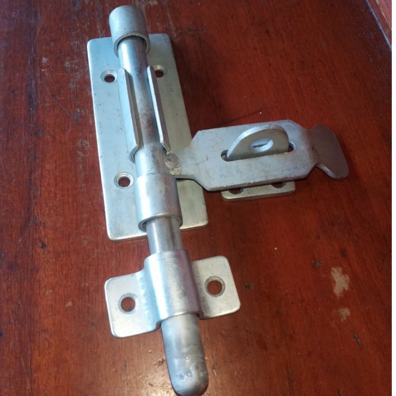 Jual Kunci grendel/Slot Pintu /Kunci gerbang PANJANG Flat 120mm/12Cm ...