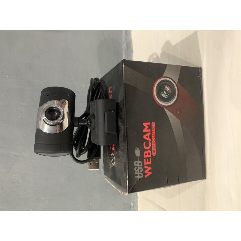 Jual USB WEB CAM HIGH SOLUTION (SECOND) | Shopee Indonesia