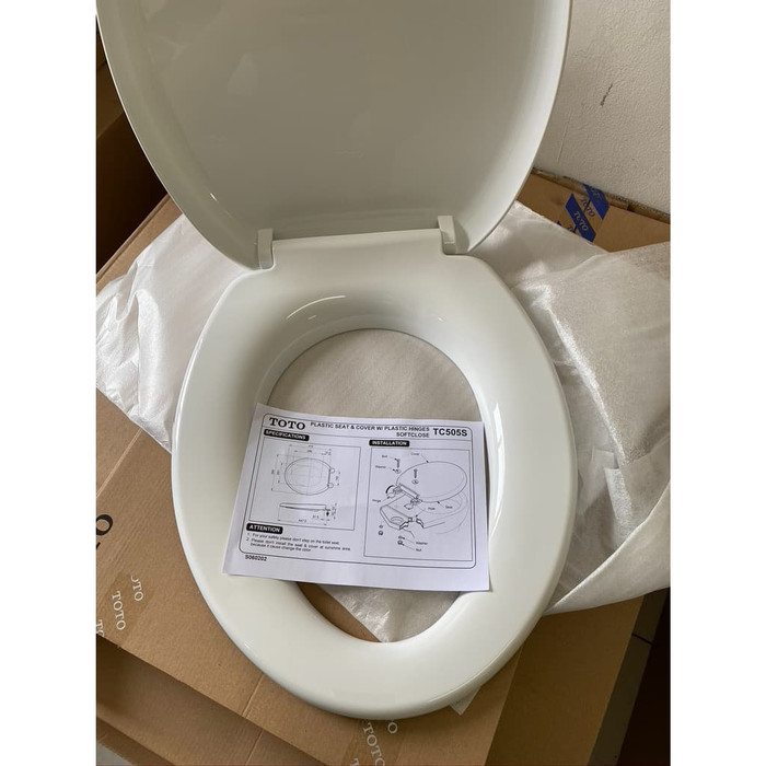 Jual Tutup Closet Toto Tc505S Original Toilet Seat Cover Tutup Kloset ...