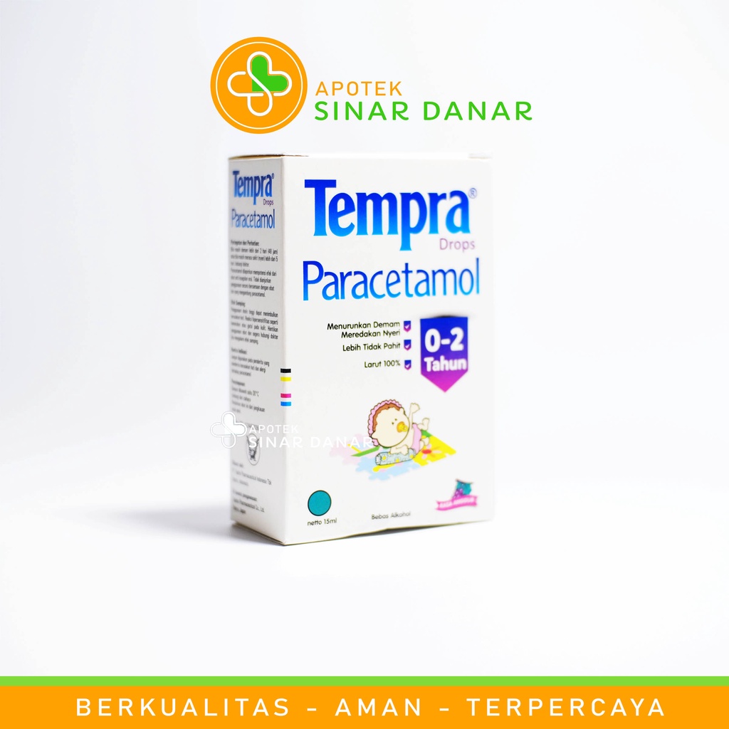 Jual TEMPRA DROP 15ML/OBAT PENURUN PANAS & PEREDA NYERI UNTUK BAYI ...