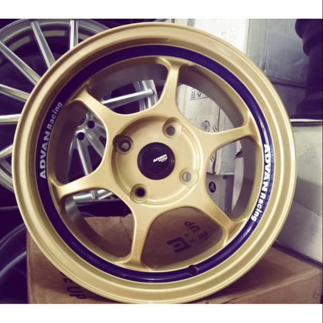 Jual Free ongkir Velg mobil ADVAN RG2 R15 X 7 HOLE 4 PCD 114,3 ET35 ...