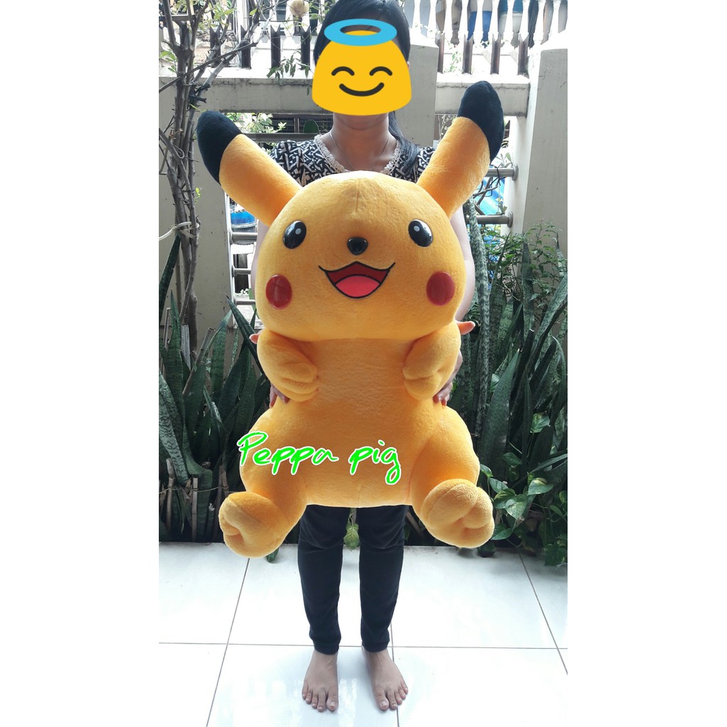 Jual Promo boneka pokemon pikacu besar jumbo by LARVA | Shopee Indonesia