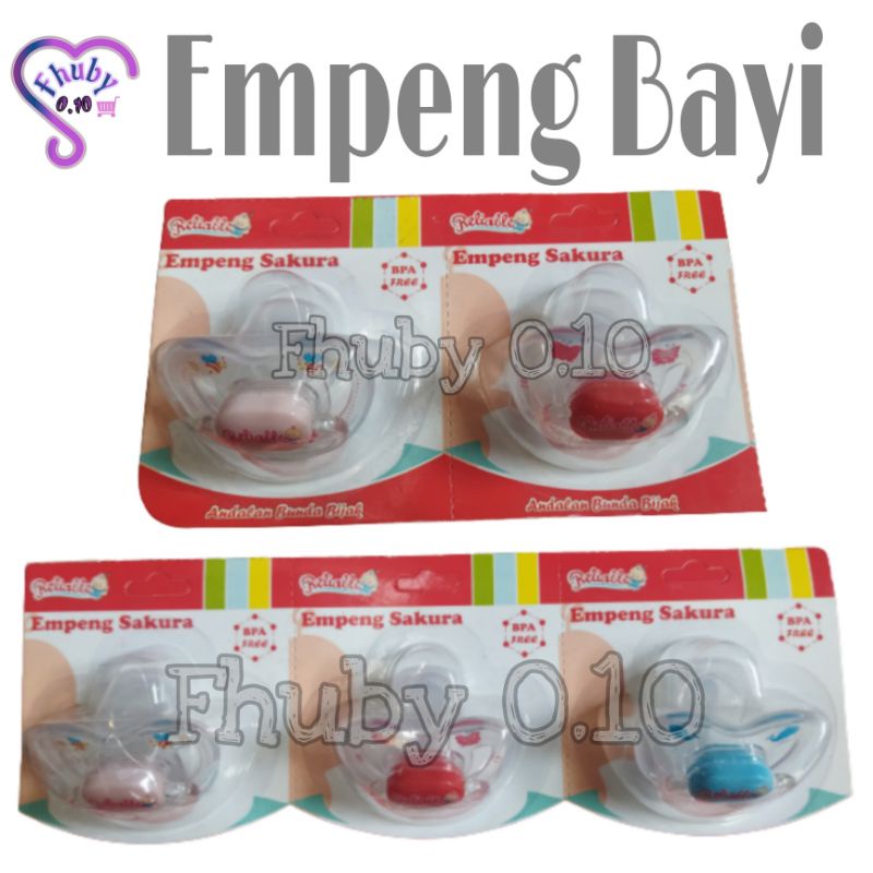 Jual Kempong / Empeng Bayi Reliable / Empeng Bayi Sakura / Empeng Bayi ...