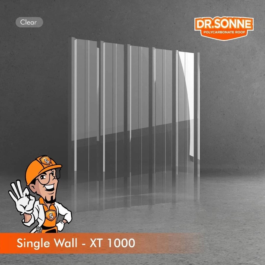 Jual Atap Polycarbonate Trimdek Spandek Transparan | Shopee Indonesia