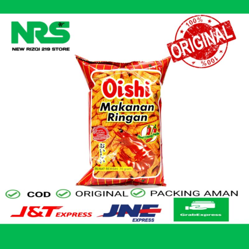 Jual Oishi Kraker Udang Pedas 70g | Shopee Indonesia