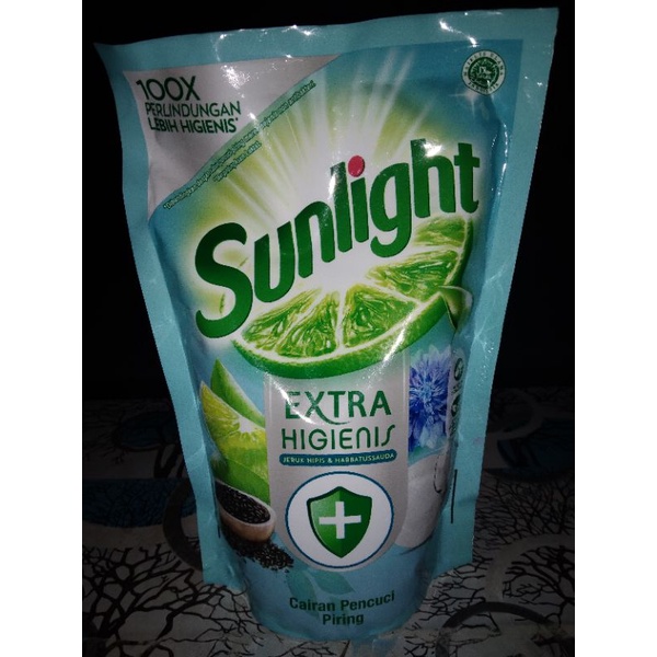 Jual Sunlight Jeruk Nipis / Extra Higienis / Extra Anti Bau 755ml ...