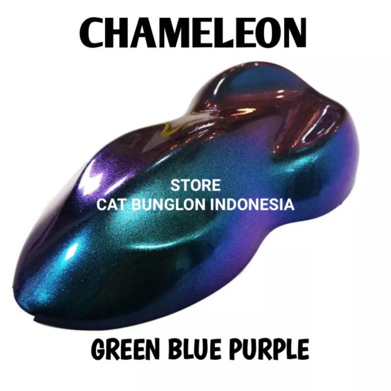 Jual CHAMELEON TRY COLOUR / CAT BUNGLON 3 WARNA GREEN BLUE PURPLE ...