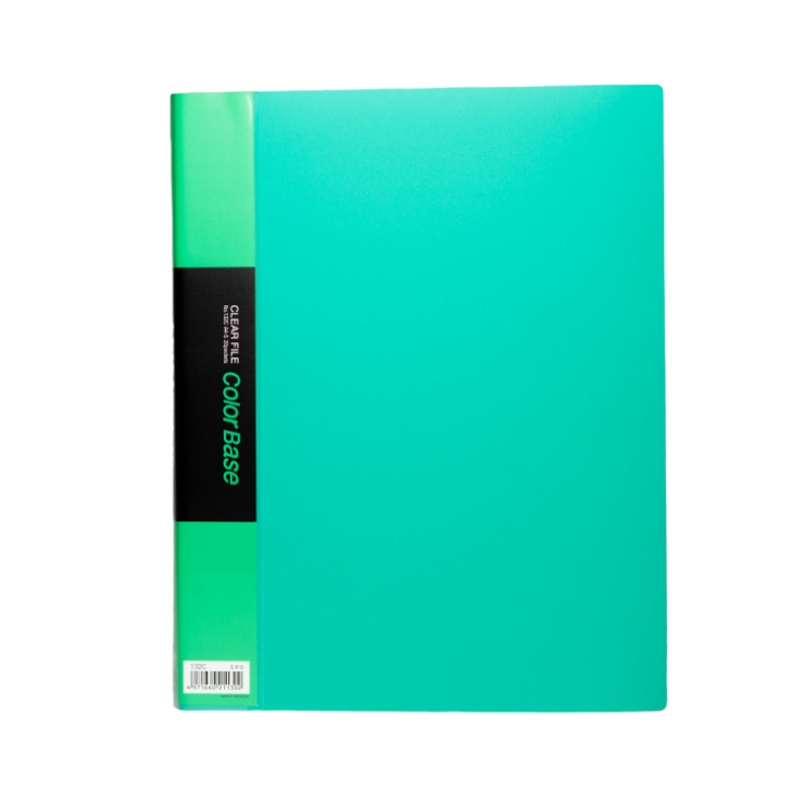 Jual King Jim Clear File Color Base 20 Pocket A4 132C-A4 / Clear Holder ...