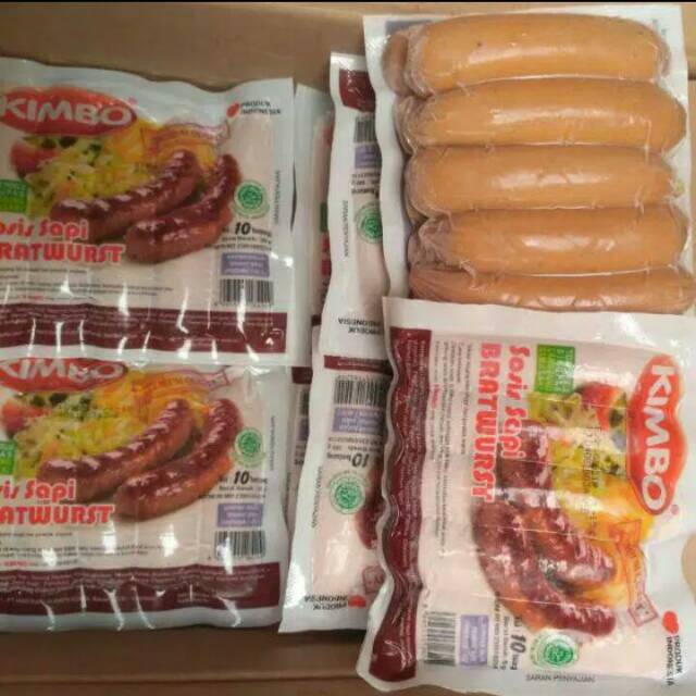 Jual Kimbo sosis sapi original 500 gram | Shopee Indonesia