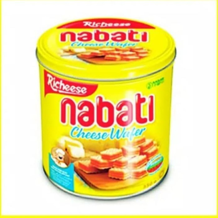 Jual Wafer Nabati Richeese/Richoco Kaleng 300 gr Rasa Keju | Shopee ...