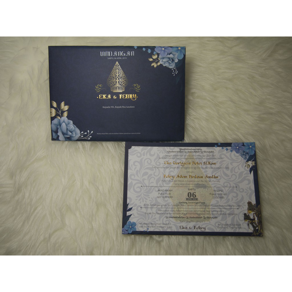 Jual Undangan Pernikahan Hard Cover Landscape | Shopee Indonesia