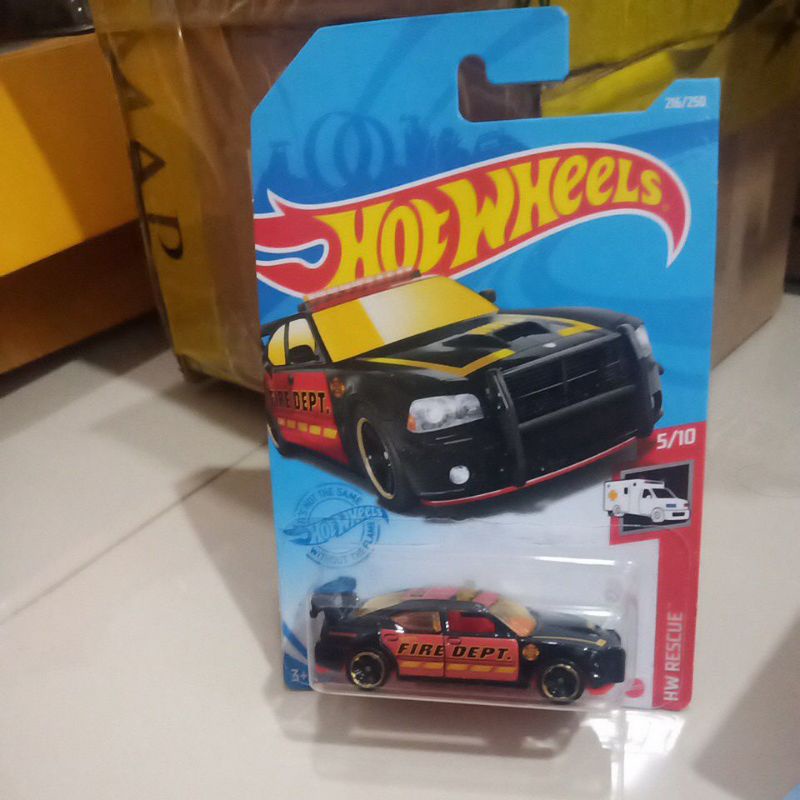 Jual dodge charger drift hotwheels fire rescue | Shopee Indonesia