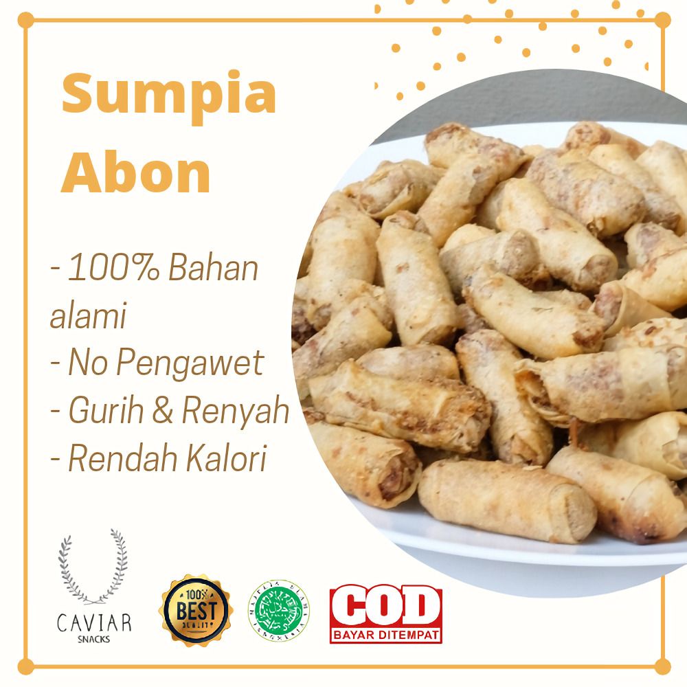 Jual KERIPIK SUMPIA ABON SPRING ROLL LUMPIA ABON KUE SUMPIA MINI GURIH ...