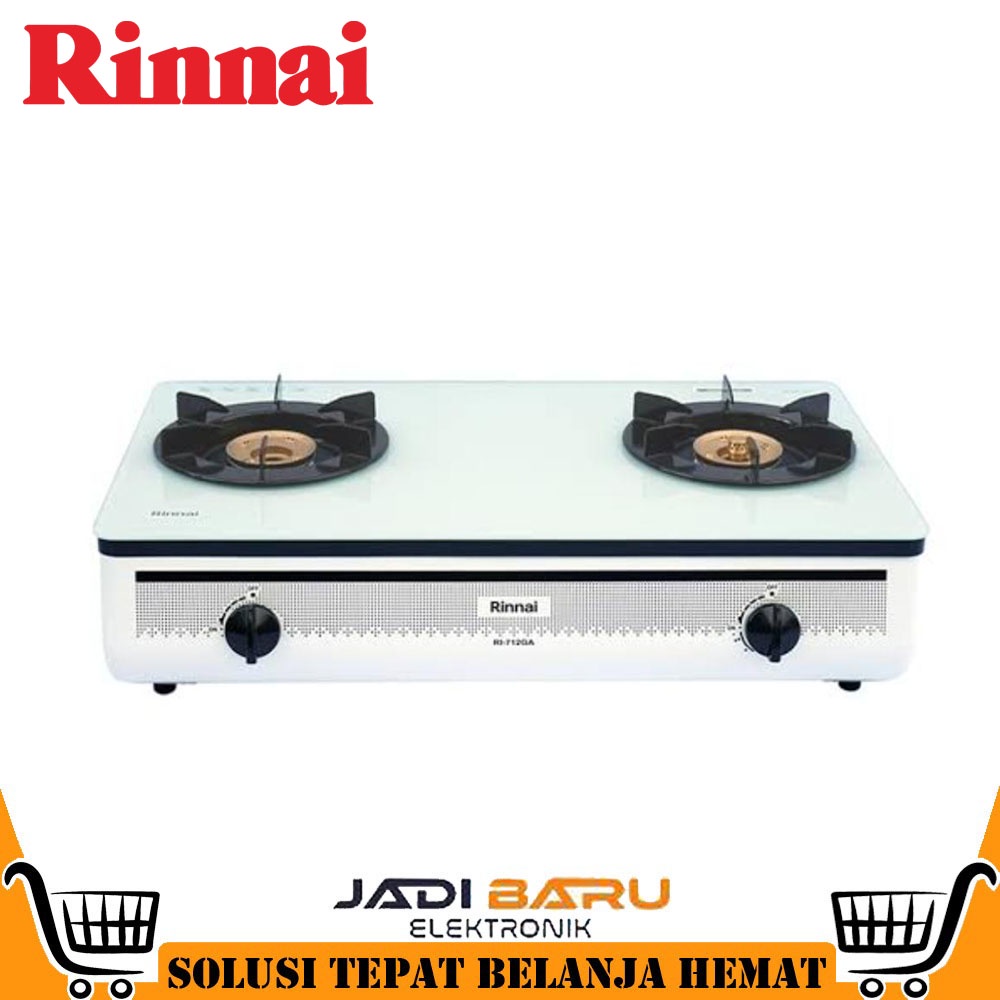 Jual (READY COD) KOMPOR GAS RINNAI RI 712 GA W / RI712 GAW / 712GAW [2 ...