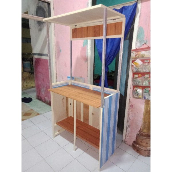 Jual booth portable - event desk - meja jualan - gerobak lipat sama ...