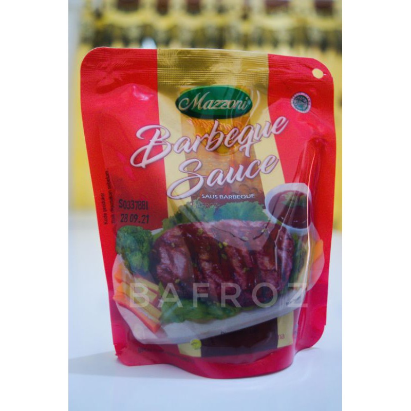 Jual Mazzoni Barbeque Sauce 250gr | Shopee Indonesia