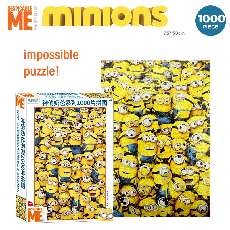 Jual iMPOSSlBLE PUZZLE 1000 PCS DlSNEY PlX4R MARV3L | Shopee Indonesia